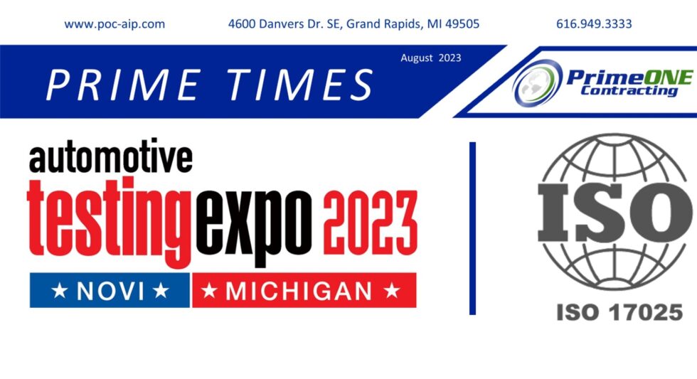 ISO17025 CALIBRATIONS ON AIP DYNAMOMETERS - Prime ONE Contracting